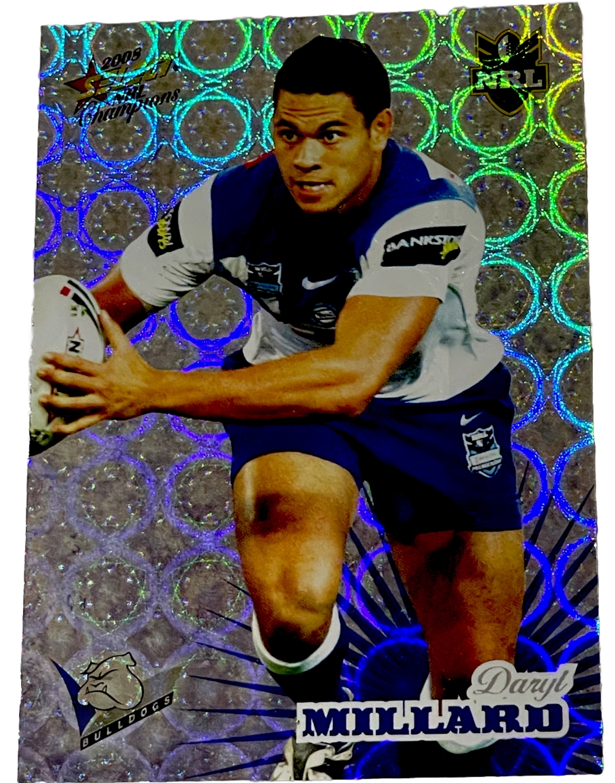 Nrl 2008 Select Holographic Daryl Millard Canterbury Bulldogs Centenary ...