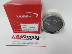 NEW MURPHY 300 DEGREE ELECTRIC TEMPERATURE GAUGE EGS21T-300-12 10-70-1304 | eBay
