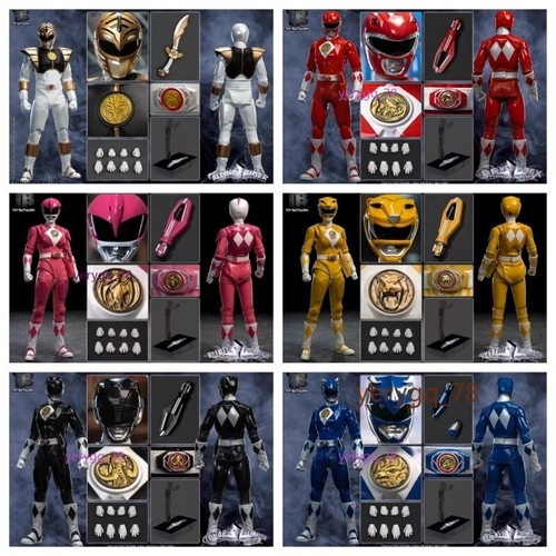 In Stock Toys Battalion Power Rangers 1/6 Action Figure Tb013/4/5/6/7 ...