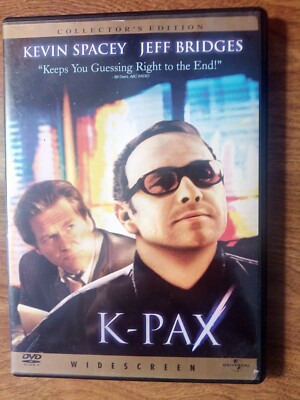 K-Pax (DVD, 2002, Collectors Edition) Excellent Condition FREE SHIPPING ...