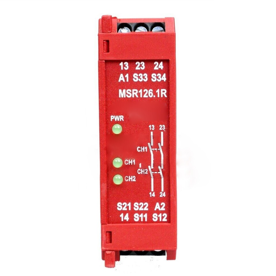 New For 440R-N23119 MSR126.1R Safety Relay 115V | eBay