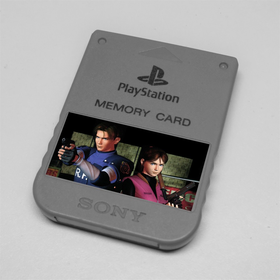Custom PlayStation 1 (PS1) Memory Card Stickers - Catalog #1 - 250 ...