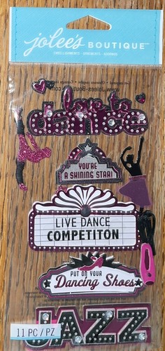 Jolees Love To Dance Competition Put On Your Dancing Shoes Stickers ...
