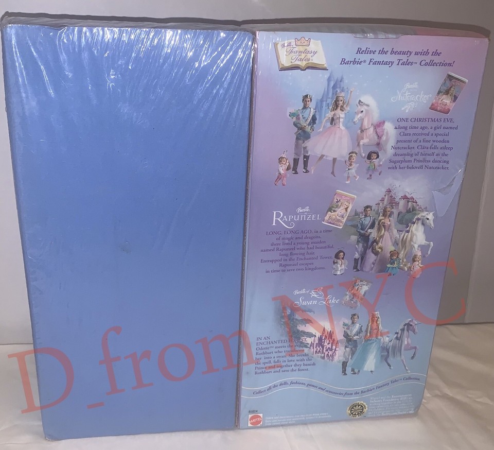 Barbie Nutcracker Fantasy Tales RARE Factory SEALED Doll VHS Combo Set ...
