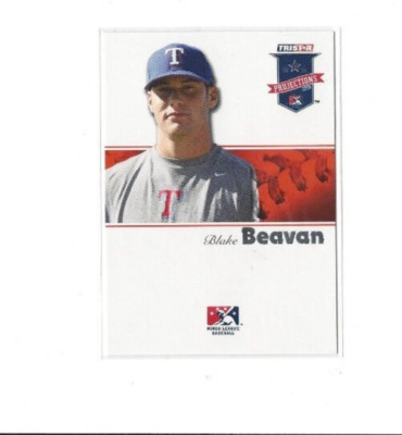 Blake Beavan Tristar Projections Texas Rangers Mariners 1st Round Draft ...