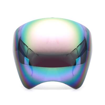 Unique Festival Futuristic Full Face Shield Sunglasses Multicolor ...