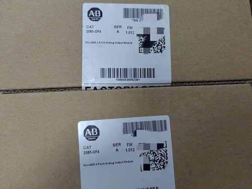 New Factory Sealed AB 2085-OF4 Micro800 4 Point Analog Output Module ...