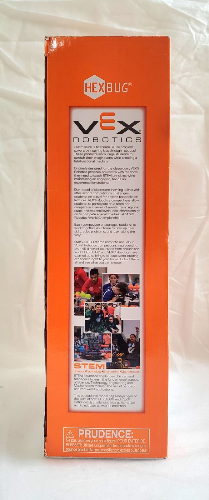 VEX ROBOTICS CATAPULT LAUNCHER By HEXBUG 150+ pc construction kit 20 ...