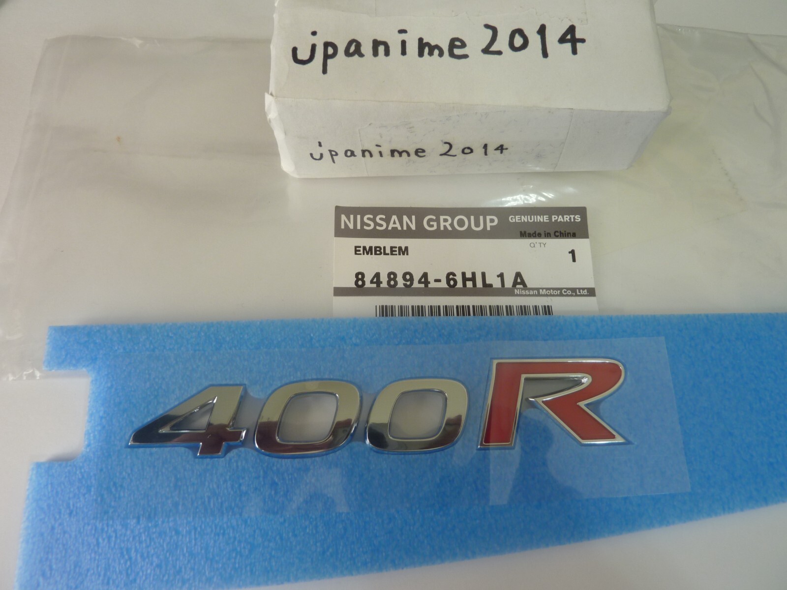 Nissan JDM 400R Q50 Q60 Trunk Badge Redsport Emblem for Infiniti ...