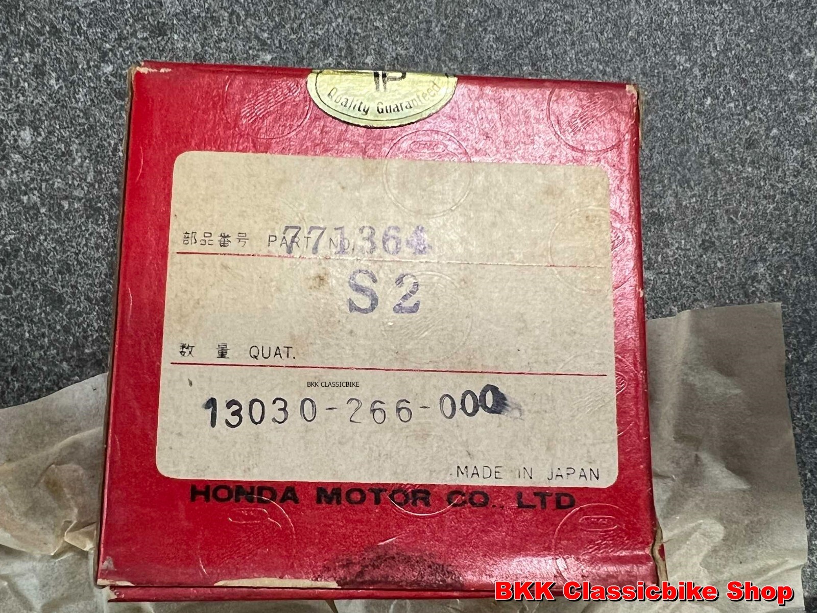 NOS Honda Dream 305 C77 C78 CA77 1960 1961 1962 1963 1964 PISTON RING 0 ...