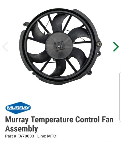 Murray Fan Assembly (FA70033) Temperature Control | eBay