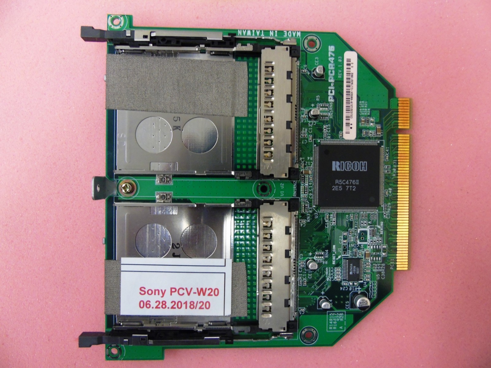 Sony Vaio PCV-W20 All-in-one Desktop 1-761-537-22 PCMCIA Board PCVW20 ...