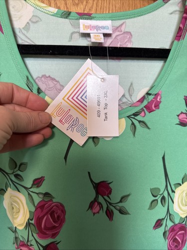 LuLaRoe 3X 3XL XXX-Large Multicolor Floral New W Tags Regular Tank | eBay