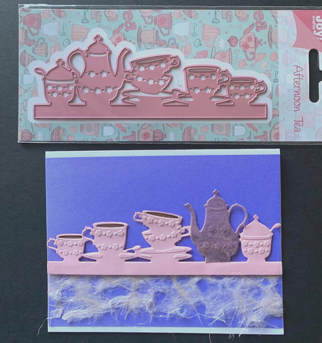 Joy Crafts Cutting and Embossing Die Afternoon Tea Stacked Teacups ...