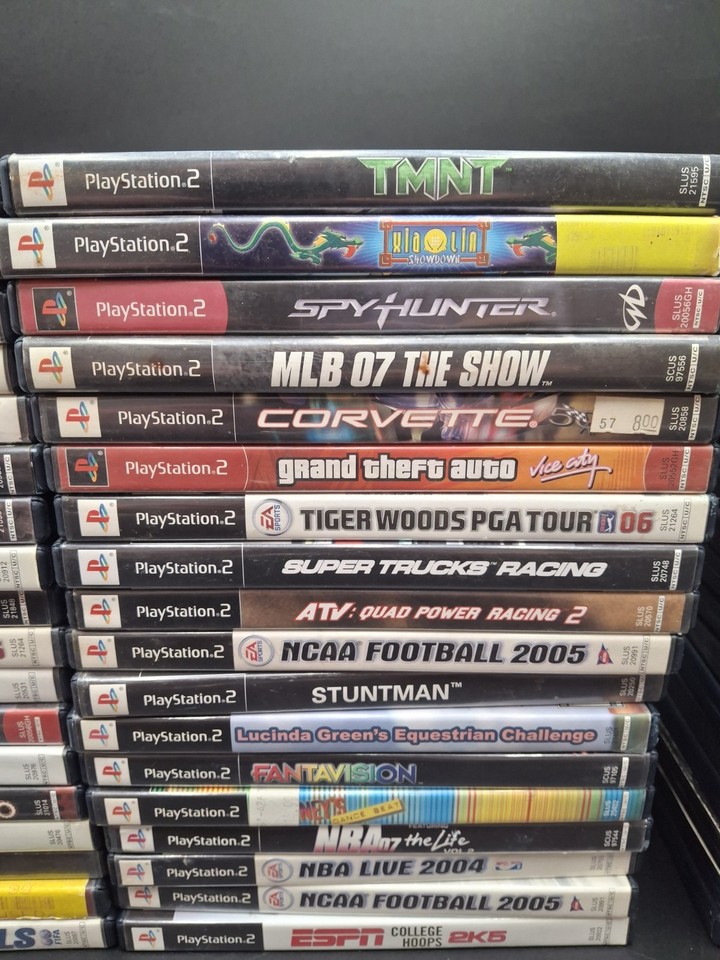 PS2 Game Lot (52) ALL BUT 16 Complete in Box CIB Untested | eBay