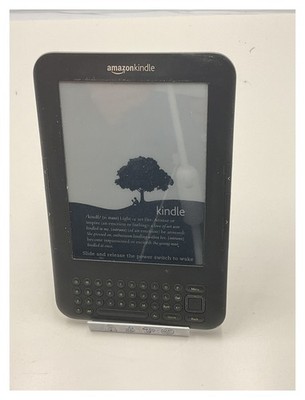Amazon Kindle 3rd Gen Keyboard E-Reader 4GB Graphite | eBay