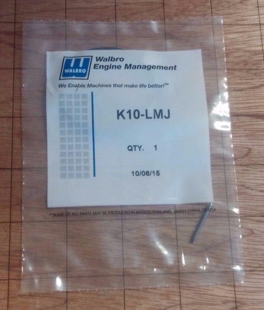 Walbro k10-LMJ carburetor carb repair rebuild kit LMJ-3 LMJ-30 LMJ-5 ...
