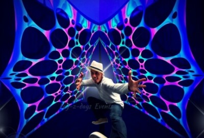 UV Event Decor , Black Light Party, Neon Glow , Stretch Decor, Dj ...