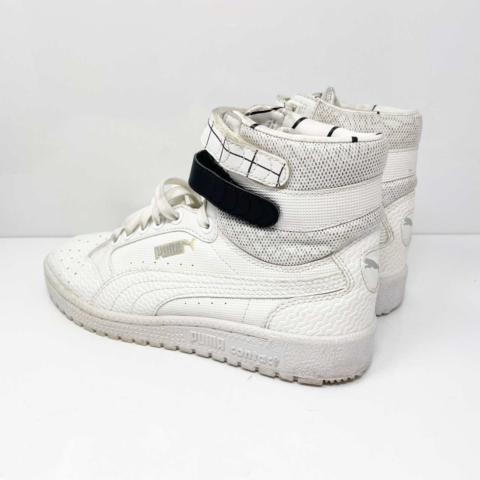 Puma Mens Sky II Hi SF 362872 02 Black Basketball Shoes Sneakers Size 7 ...