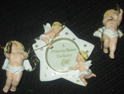 Princess House Christmas Tree Angel Cherub Ornament # 266 NIB | eBay