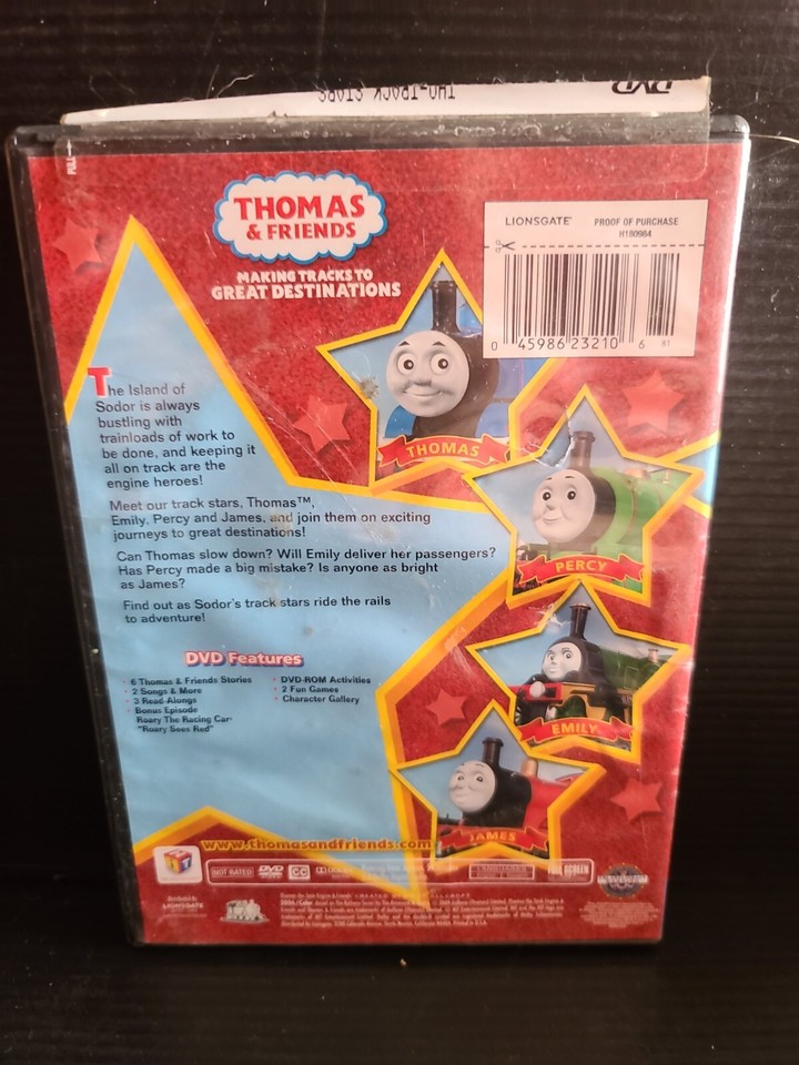 SHELF219 DVD tested~ Thomas & friends- track stars | eBay