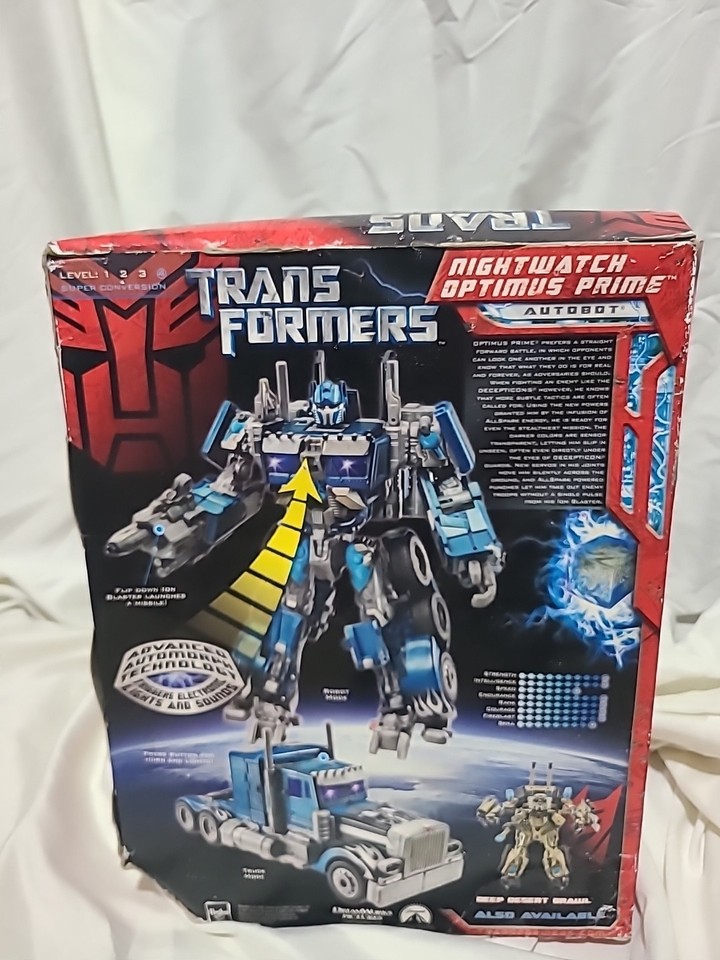 Transformers Nightwatch OPTIMUS PRIME Leader Class Allspark Power ...