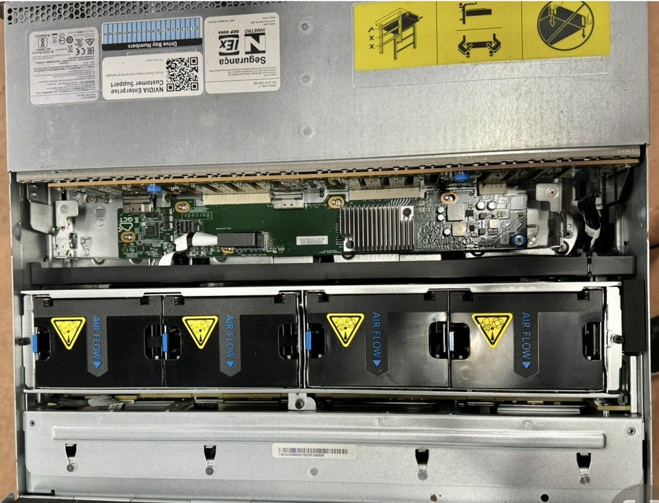 Nvidia DGX-1 3U Bare Bone Chassis Complete With Front Cover,PSU,Heatsinks No GPU | eBay