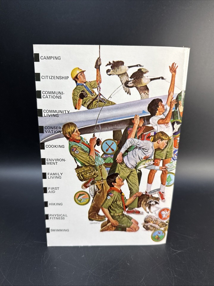 Boy Scouts Of America Scout Handbook - BSA, 1977 Printing, Copyright ...