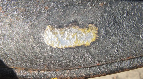 Original-Authentic WW2 WWII Relic German helmet Wehrmacht Stamp MFR ...