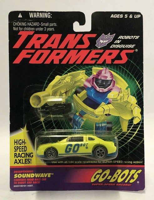 G2 Go-bots Soundwave 1994 Transformers MOSC Gobot Gobots Go-bot Hasbro ...