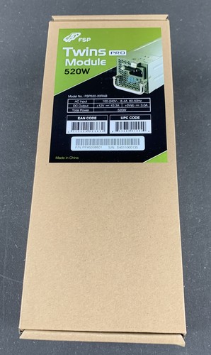 Fsp Twins Pro 500W (FSP520-20RAB) - Replacement Or Extension Module ...