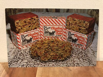 Old Fashioned Claxton Fruit Cake Post Card Florida Posted To Steelton ...