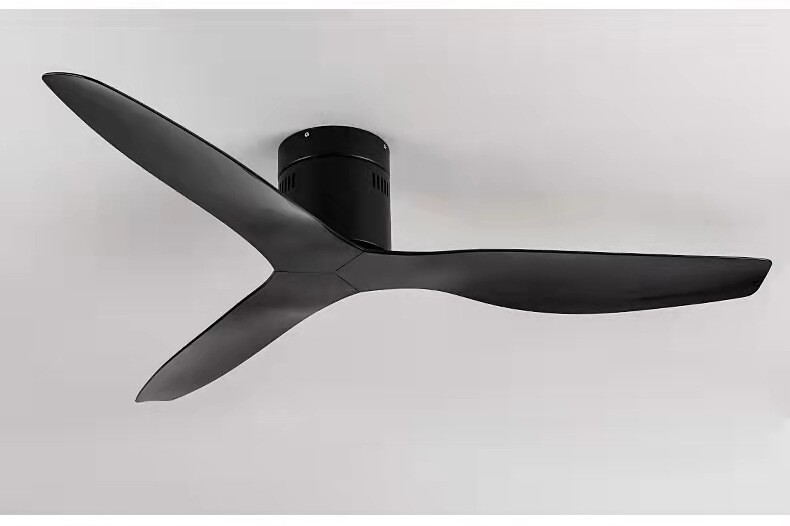 56" Designer RC Remote Control Three Wood Timber Blade 132CM Ceiling ...