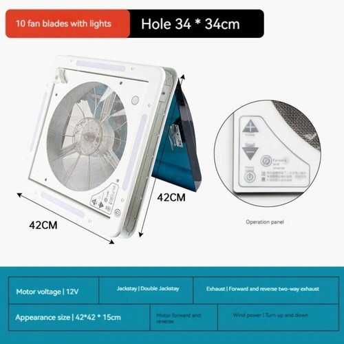 Ventilation Cooling Fan with Stainless Steel Anti-insect Ventilation ...