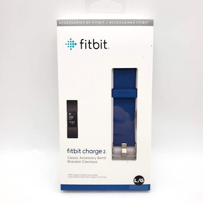 Fitbit Charge 2 - Band - Color: Blue - Size: Large - NEW | eBay