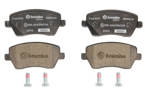 Brake Pad Set, disc brake BREMBO P 68 033X | eBay