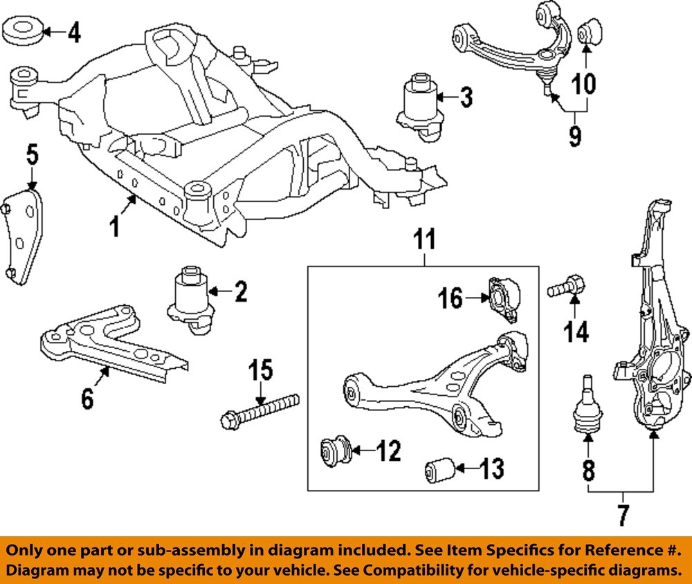 MERCEDES OEM 06-19 GL320 Suspension Components-Lower Cntrl Arm Bolt ...