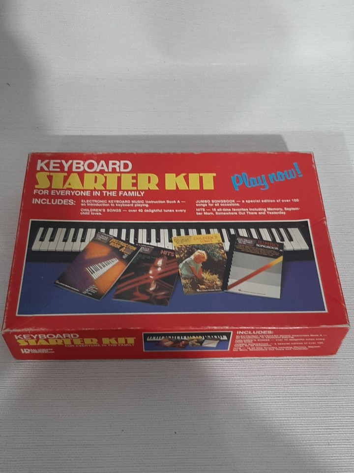 Hal Leonard Play Now Keyboard Starter Kit VINTAGE Children's Electronic ...
