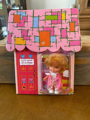 Vintage Liddle Kiddle clone doll Cindy Joy Play House bedroom 1968 ...