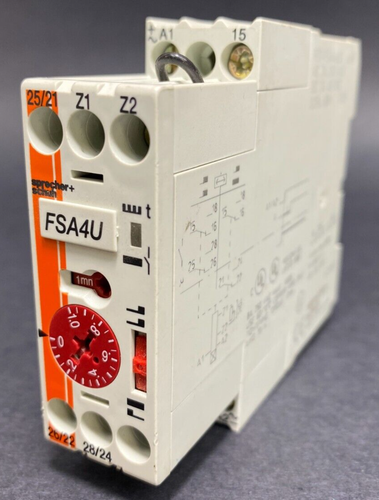 Sprecher + Schuh RZ7-FSA4UU23 On-Delay Timing Relay DPDT 8A 250VAC ...