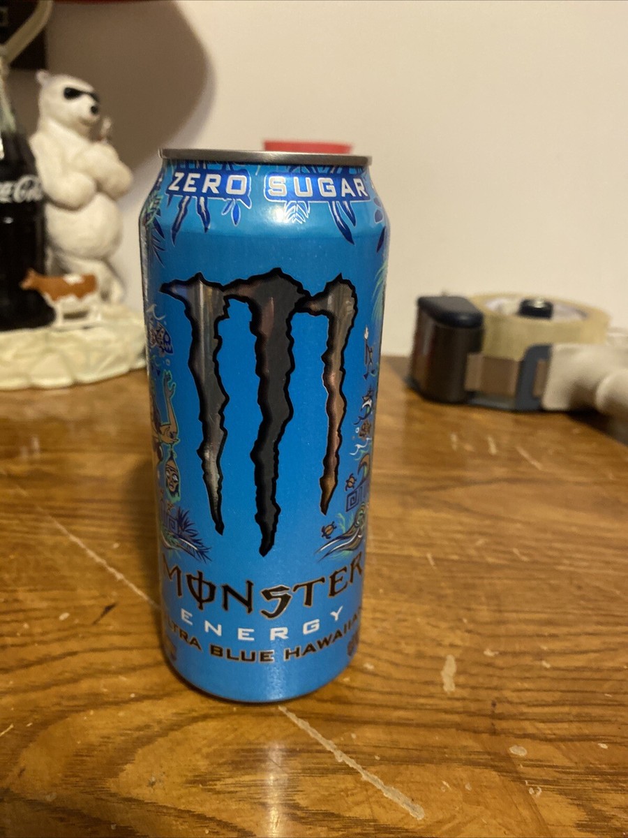 Blue Monster Energy Logo Amazon.com : Monster Energy, Ultra Blue, 16
