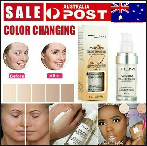 TLM Magic Flawless Colour Changing Foundation Liquid Makeup egg Change ...