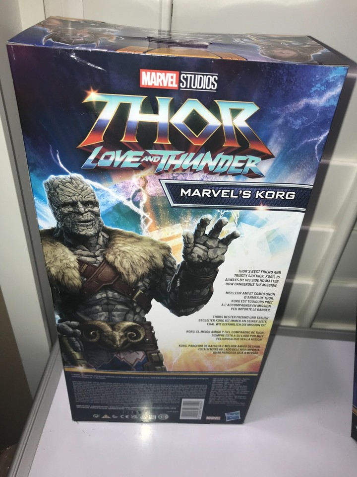Marvel Avengers Titan Hero Series Korg Toy, 12-Inch-Scale Deluxe Action ...