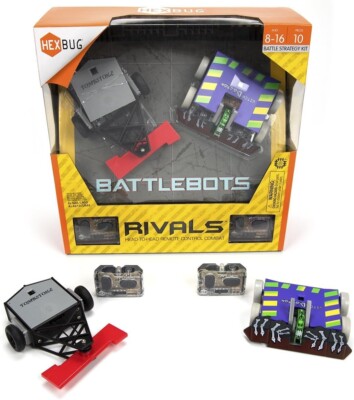 HEXBUG BattleBots Rivals 2 Pack Witch Doctor vs Tombstone New Kids RC ...