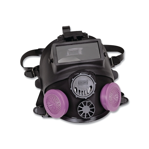 Honeywell North 7600 Series Silicone Full Facepiece Respirator, Small ...