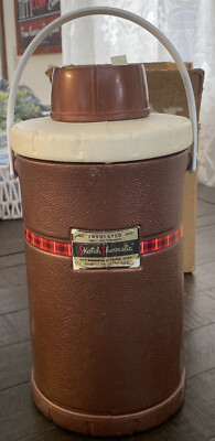 Vtg Hamilton Skotch Thermatic 2 Quart Thermos Picnic Jug Hot/Cold | eBay