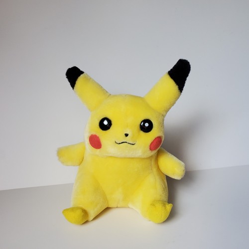 Vintage Pokémon Pikachu 1998 Hasbro Game Freak Original Nintendo Plush ...