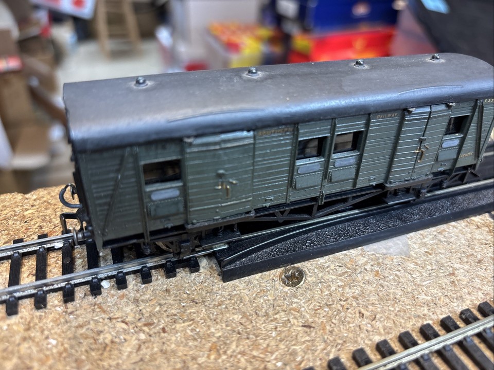 Hornby Dublo BR Southern SR 4-Wheeled Utility Van CCT Wagon 2374 | eBay UK