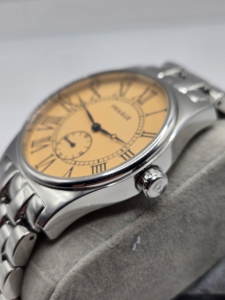 Prague Men's Silver Stainless Steel Watch 39mm | eBay