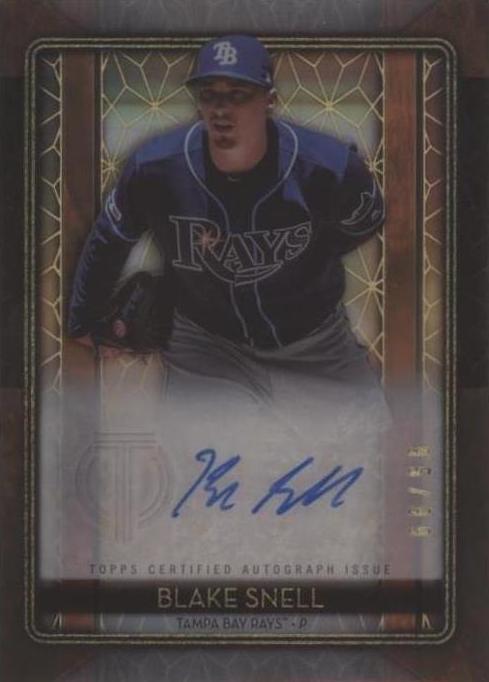 2020 Topps Tribute - Iconic Perspectives Autographs Blake Snell #IP-BS ...